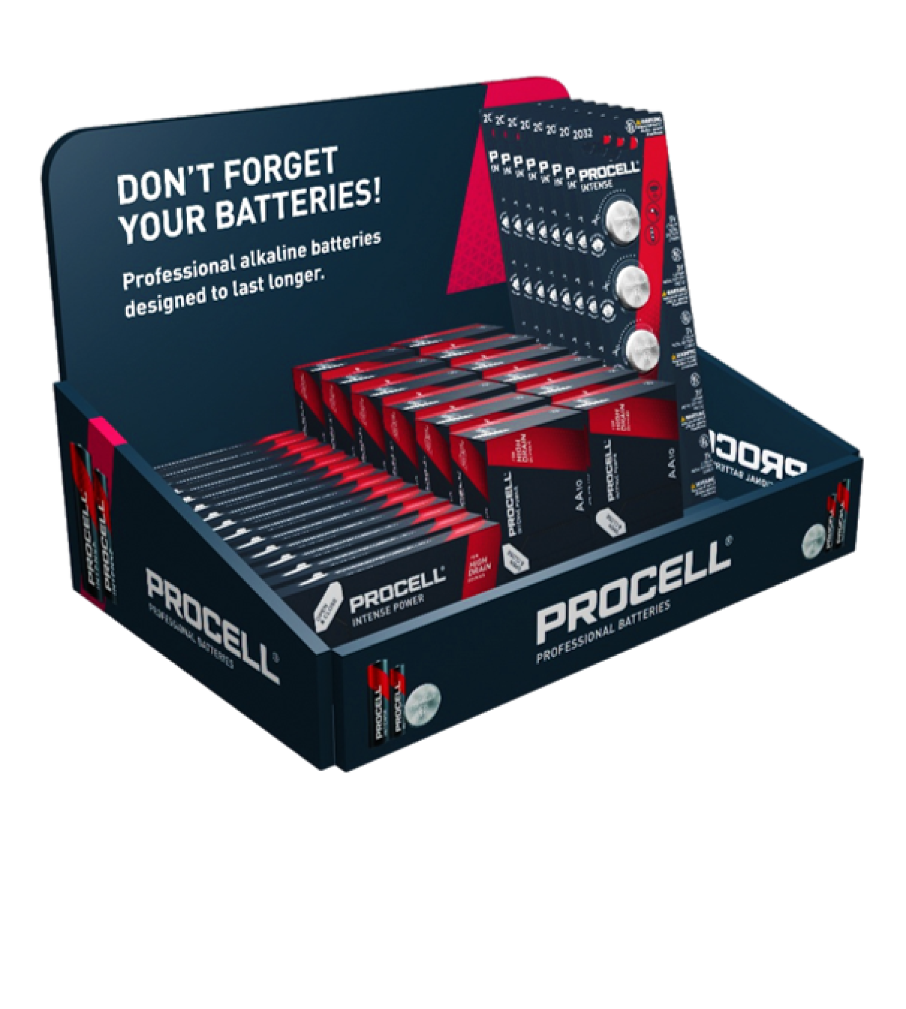 H-Squared - Leading Battery Wholesaler - Procell Intense AA / AAA ...